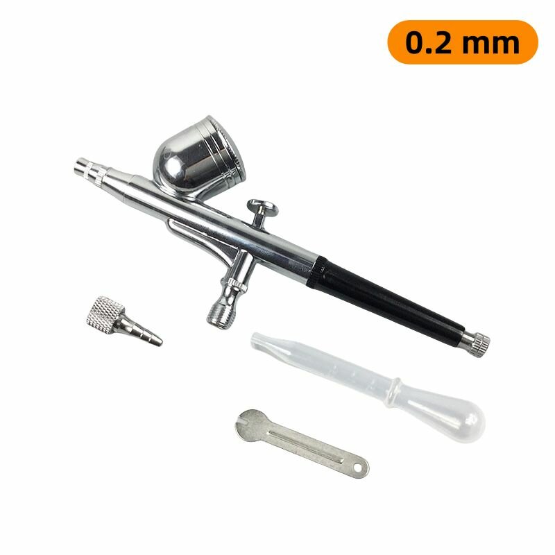 0.2 mm мини Аэрограф двойного действия для творчества