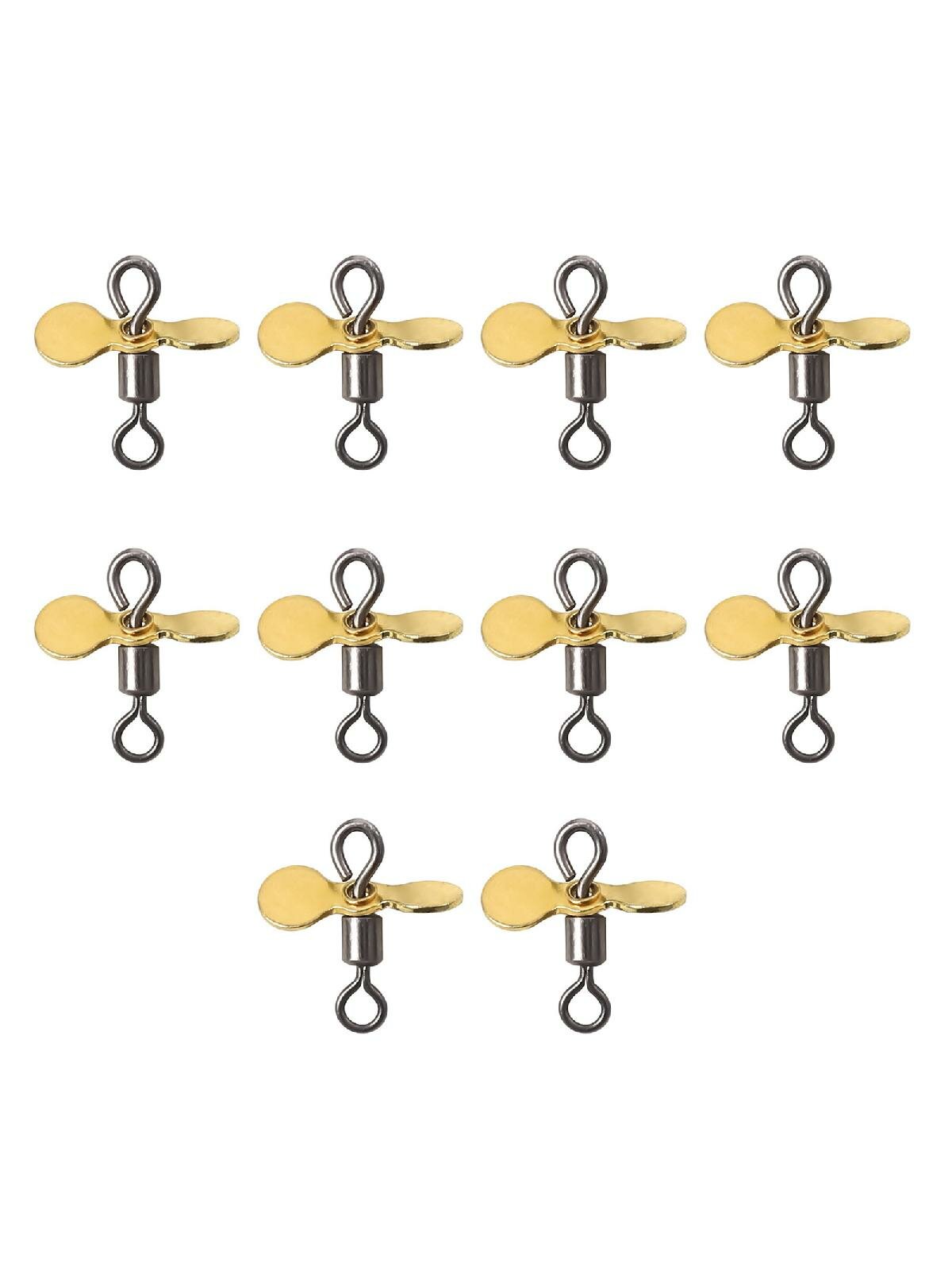 10шт Спиннербейт Реквизит Plug Casting Fly Propeller Спиннербейт DIY Рыболовные приманки