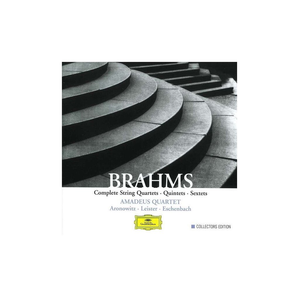 Диск Brahms*, Cecil Aronowitz Karl Leister Christoph Eschenbach Quatuor Amadeus* - Complete String Quartets Quintets Sextets (5 CD)