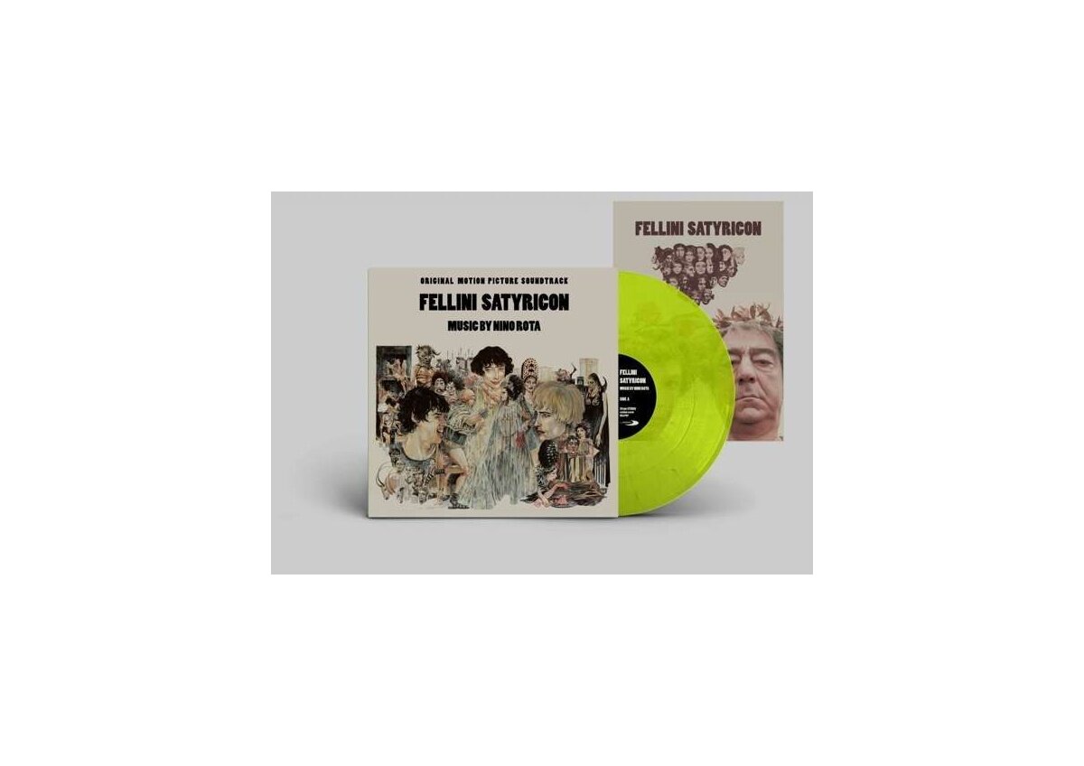 Виниловая пластинка Nino Rota - Original Soundtrack: Fellini Satyricon (O.S.T.) (Limited-Edition) (Translucent Yellow Vinyl) (1 LP)