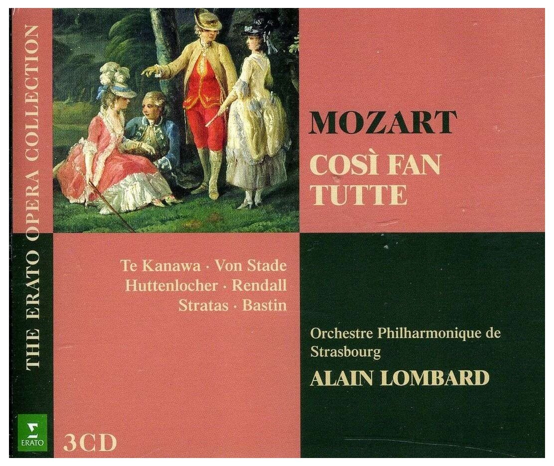 Диск Wolfgang Amadeus Mozart (1756-1791) - Cosi fan tutte (3 CD)