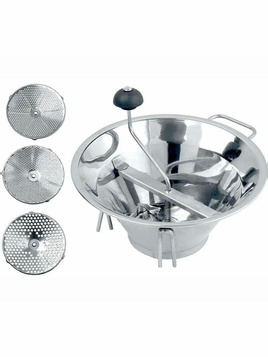 Ручное сито для протирки овощей, фруктов, ягод, томатов в пюре OMAC 800 Chef Италия