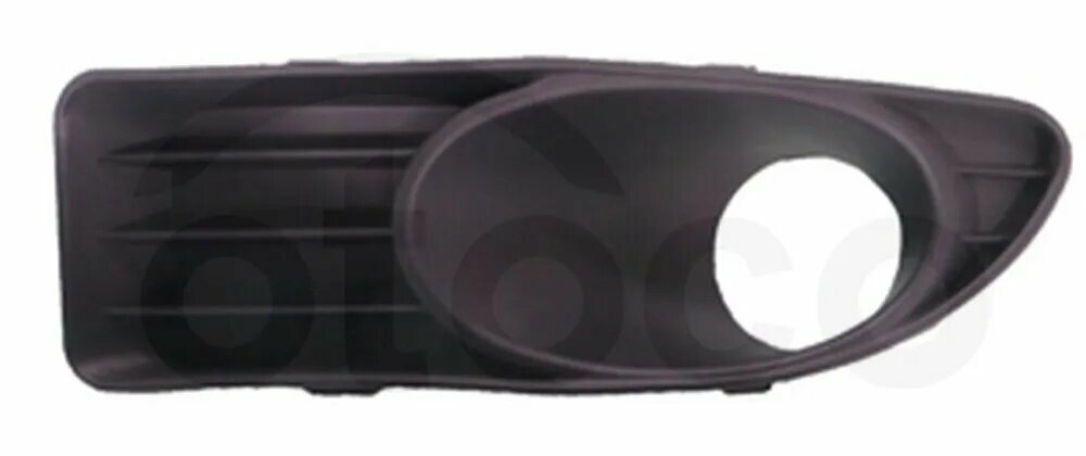 OTOCO Фары автомобильные, Противотуманная фара, 1 шт, арт. 735492409 Крышка противотуманной фары левая с отверстием чёрная для Fiat Linea Classic (2006–2015)