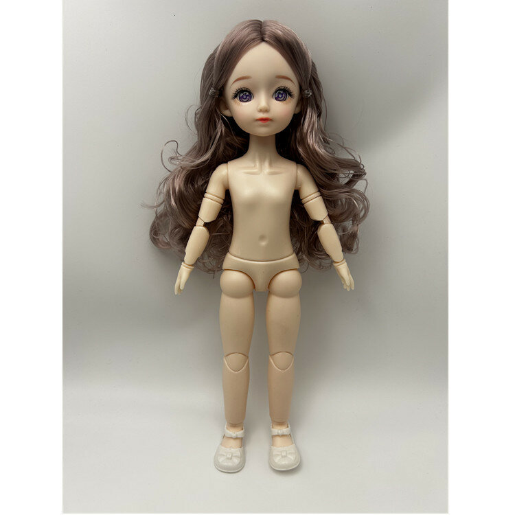 30 см кукла BJD голова только аниме глаза 20 суставов голое тело 3D глаза коллекционная игрушка