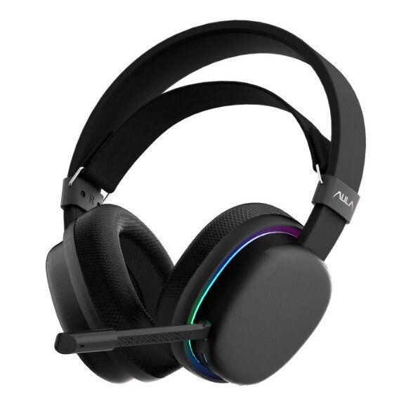 Игровая гарнитура Aula G7 с тремя режимами работы, 1000 мАч, черная