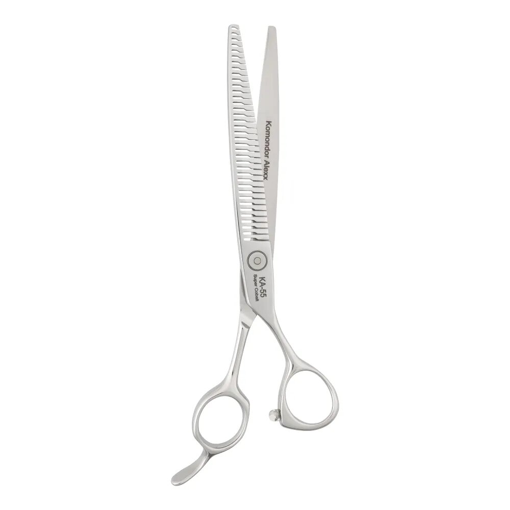 Ножницы для груминга KOMONDOR Alexx KA-55, шанкофилиры, 7 дюймов
