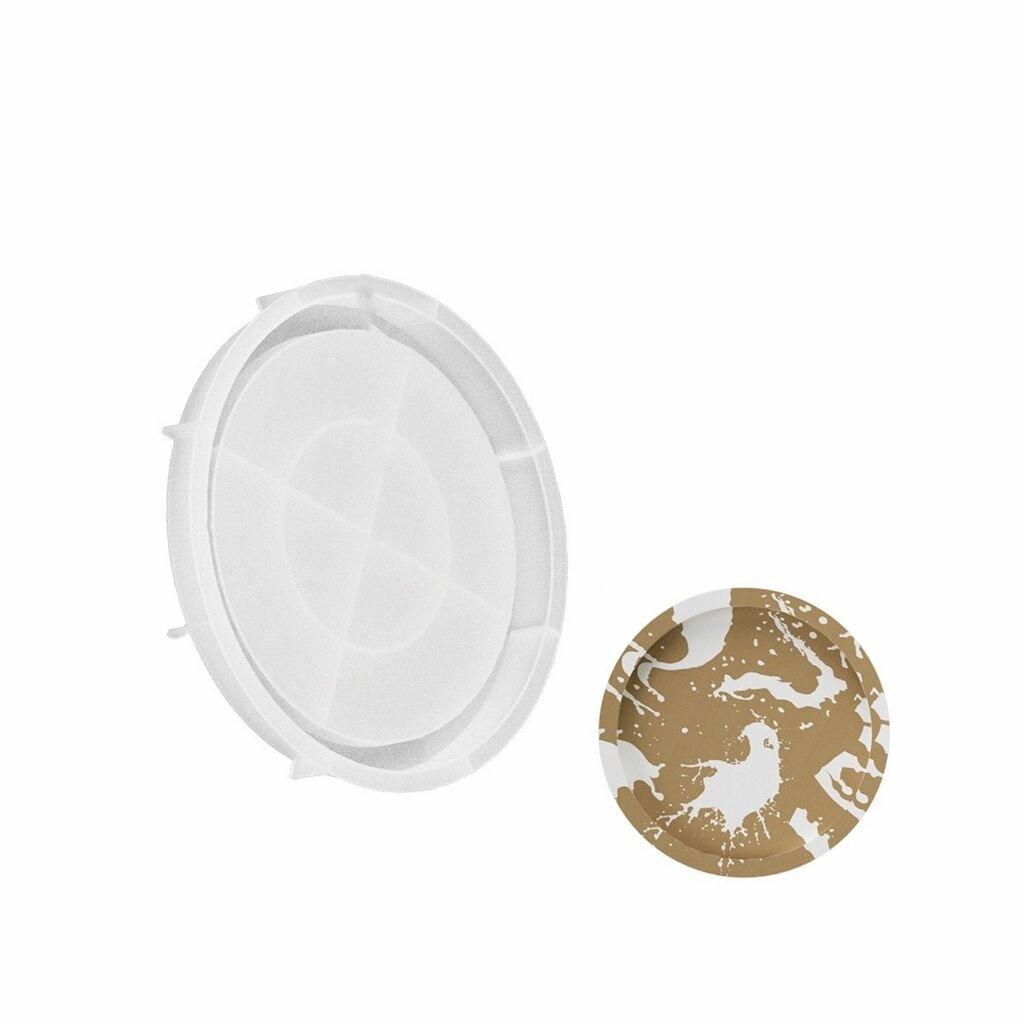 Diy капельный клей гипсовый цемент круглая тарелка круглое блюдце формы