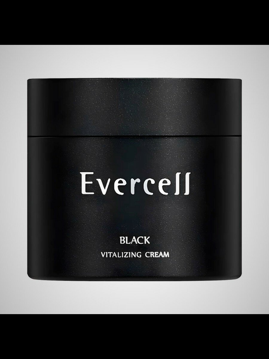 EVERCELL Black Vitalizing Cream, Восстанавливающий клеточный крем Black 50 мл
