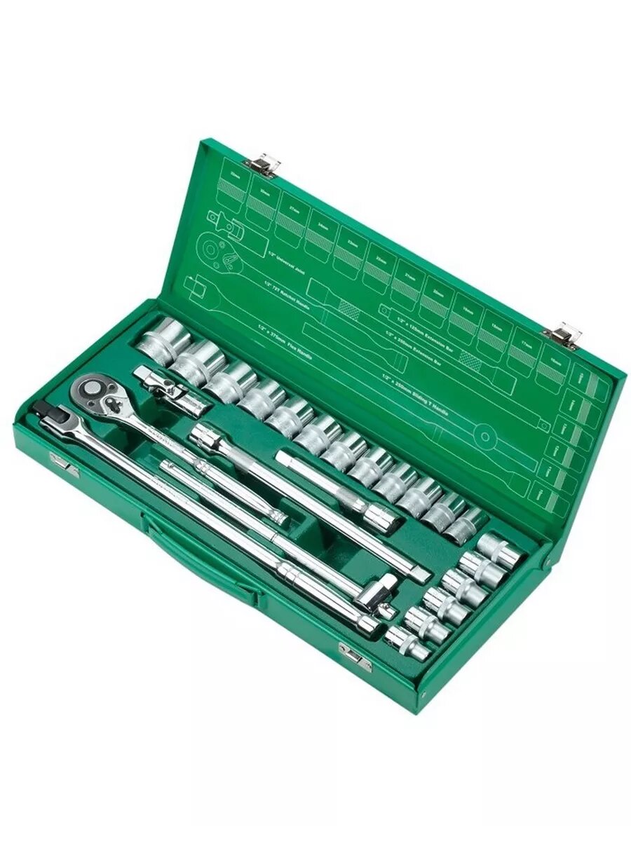 Набор торцевых ключей с держателем SK-42401M