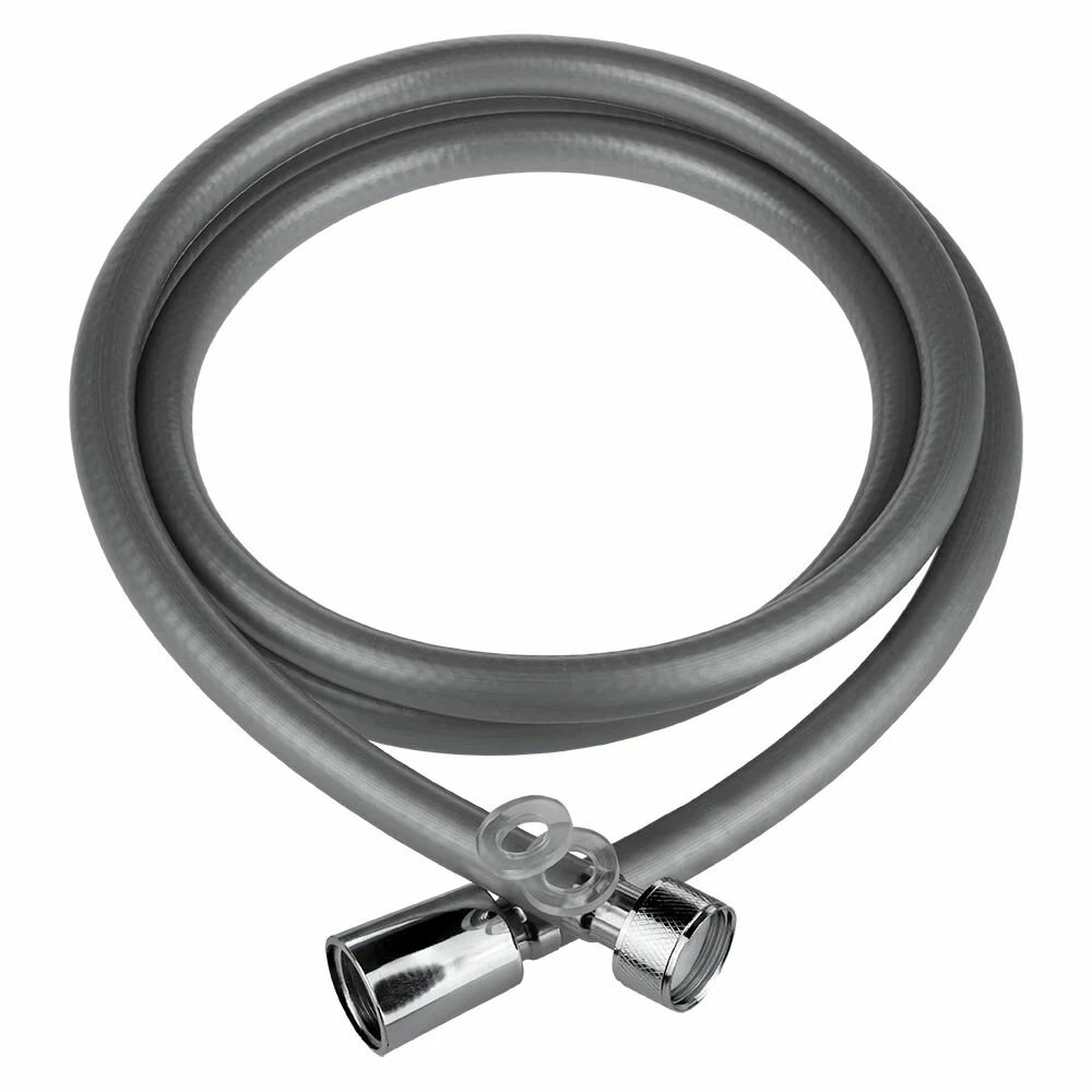 Шланг для душа ELKA 1/2"-1/2", 150 см, ПВХ, серый ТД.030425