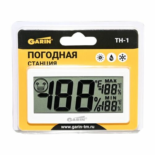 Термометр-гигрометр Garin Точное Измерение TH-1