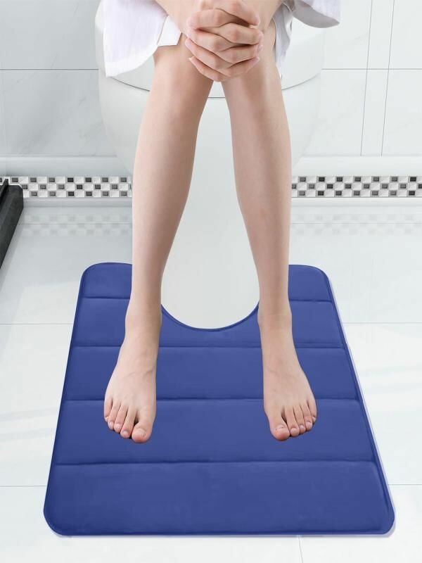 Коврик для ванной комнаты с латексным нескользящим дном