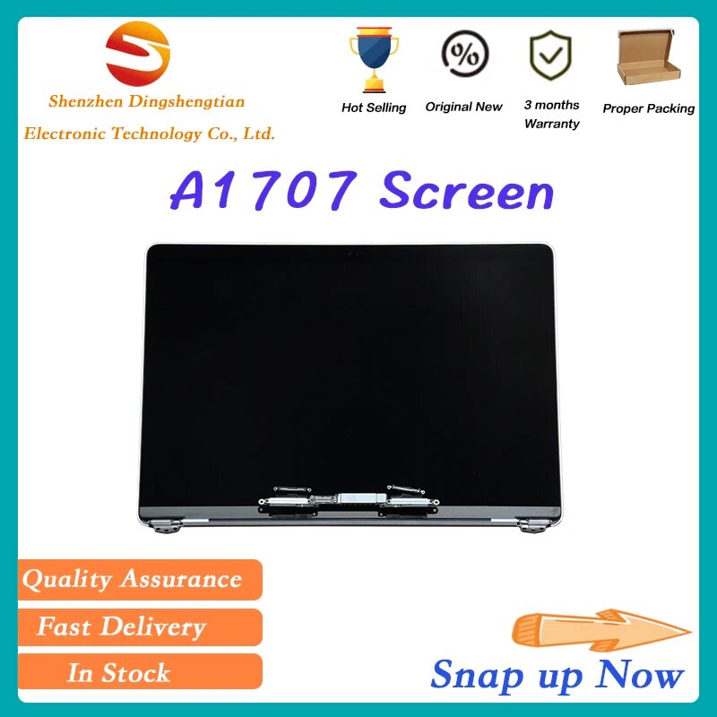 ЖК-экран для Macbook Pro Retina 15", серый/серебристый, A1707 A1707 Gray
