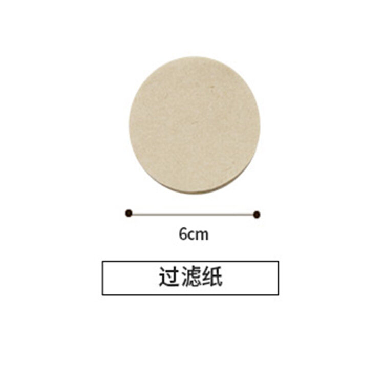 Натуральный цвет кофейная фильтровальная бумага, пищевой сорт древесной массы, 100 листов в упаковке, для фильтрации