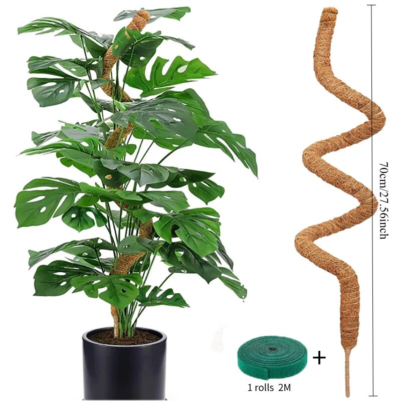 Деревянный гибкий столб для растений 1pcs Bendable 80cm