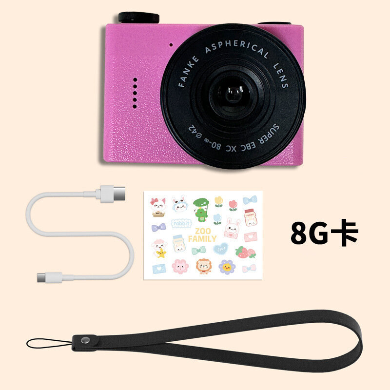 Новая модель A5mini многофункциональной студенческой камеры с двумя портативными карманными камерами до и после