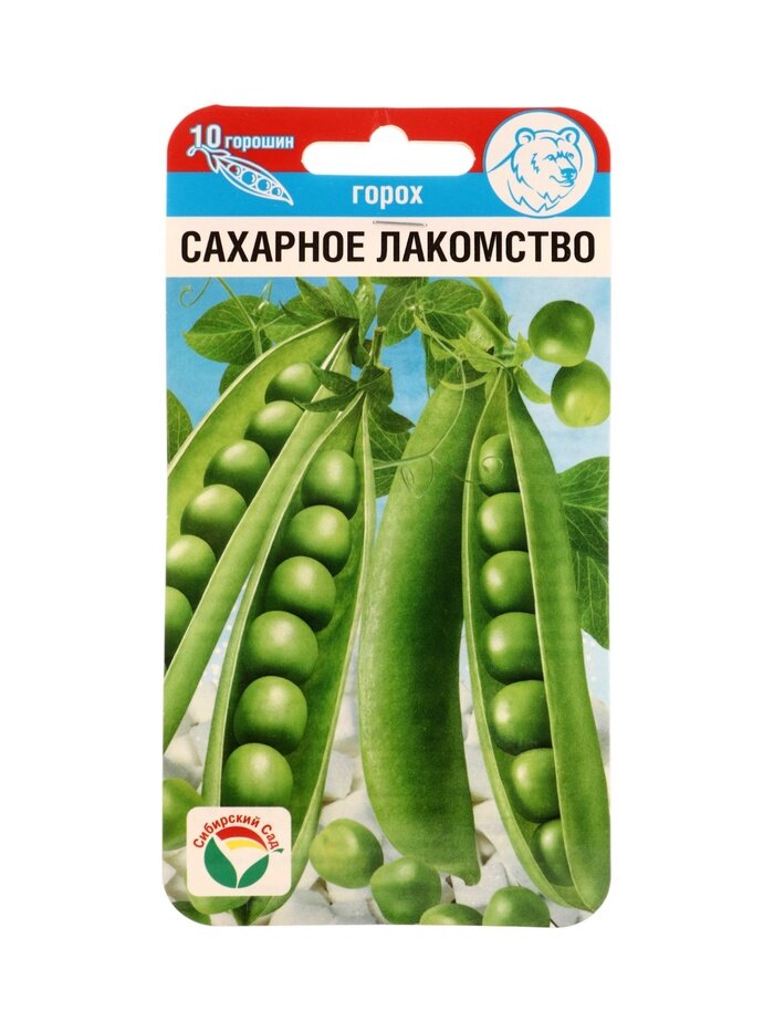 Семена Горох Сахарное лакомство 5г 10960642