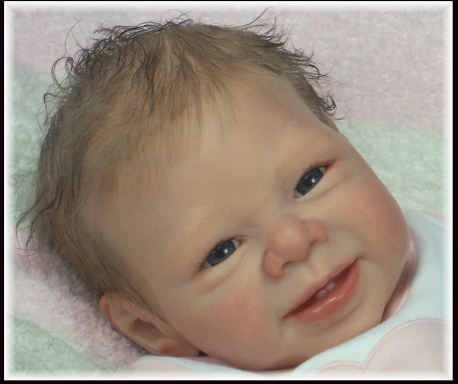 22-дюймовая DIY Reborn Baby Doll Силиконовая модель (()