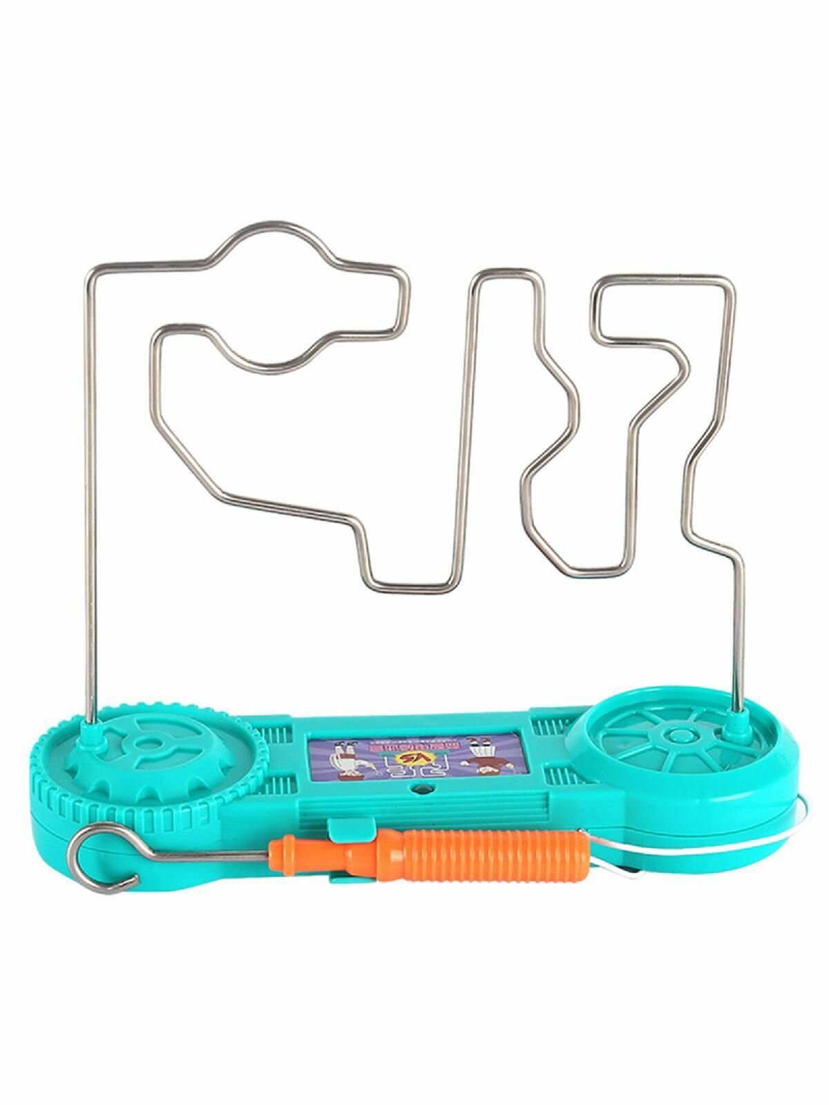 Интерактивная игрушка, Электрический сенсорный лабиринт, огненная проволока, ударные детские игрушки (случайные цвета)