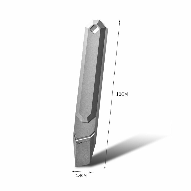 Tc4miniedc Портативная титановая монтировка с открывалкой, многофункциональный инструмент для походов