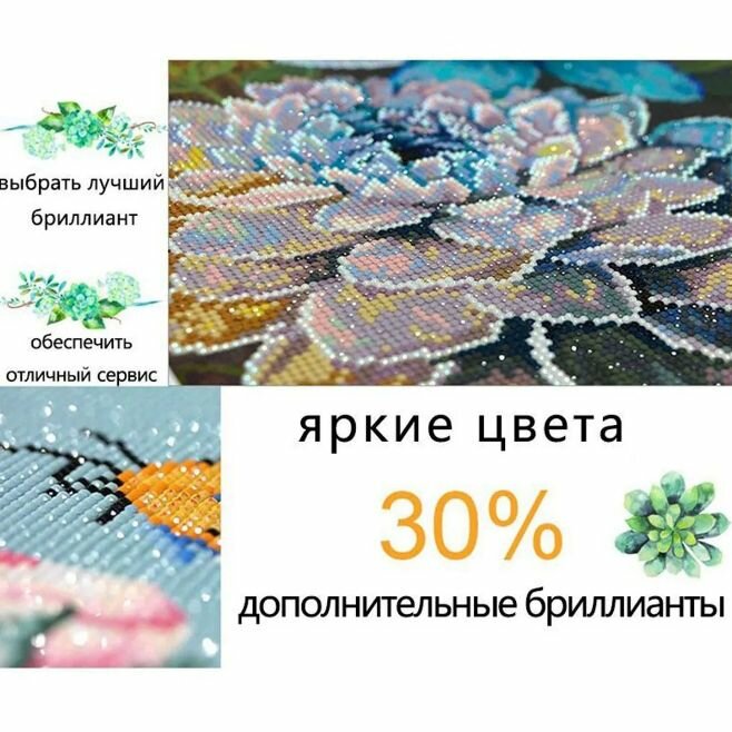 Картина с бриллиантами Сказочный замок и принцесса Алмазная мозаика Размер холста 140*50cm