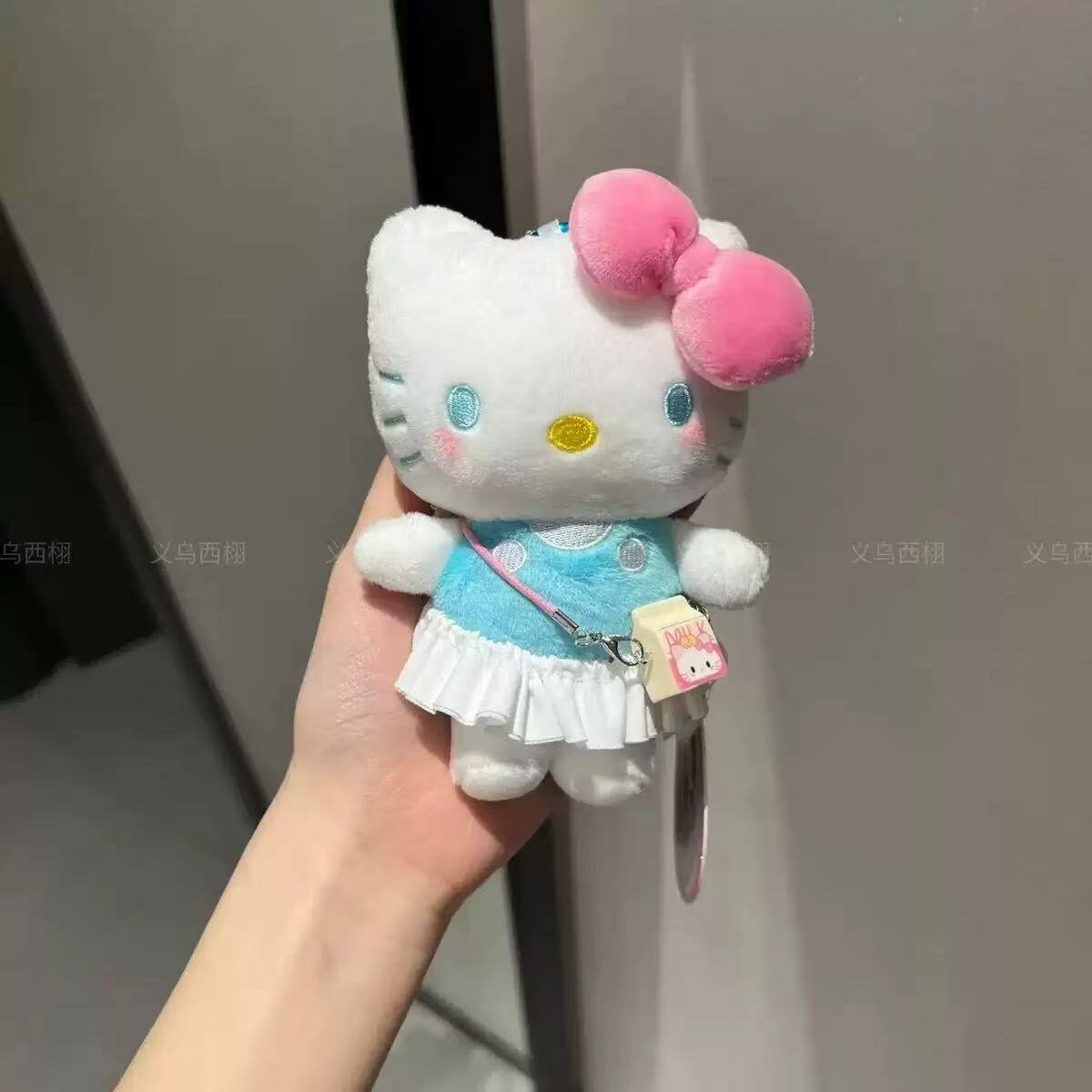 Настоящий апельсиновый шеф-повар милый фартук котенок милый плюшевый подвеска игрушка рюкзак брелок