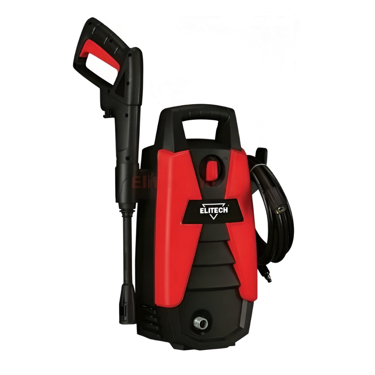 Мойка высокого давления Elitech М 1500красный/черный, 1,5 кВт, до 100 бар, 5,5 л/мин (330 л/ч)
