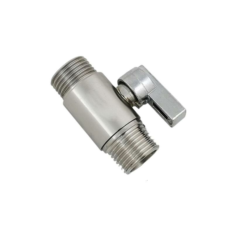 Шаровые краны из нержавеющей стали с быстроразъемным соединением, 1 половина наружной резьбы