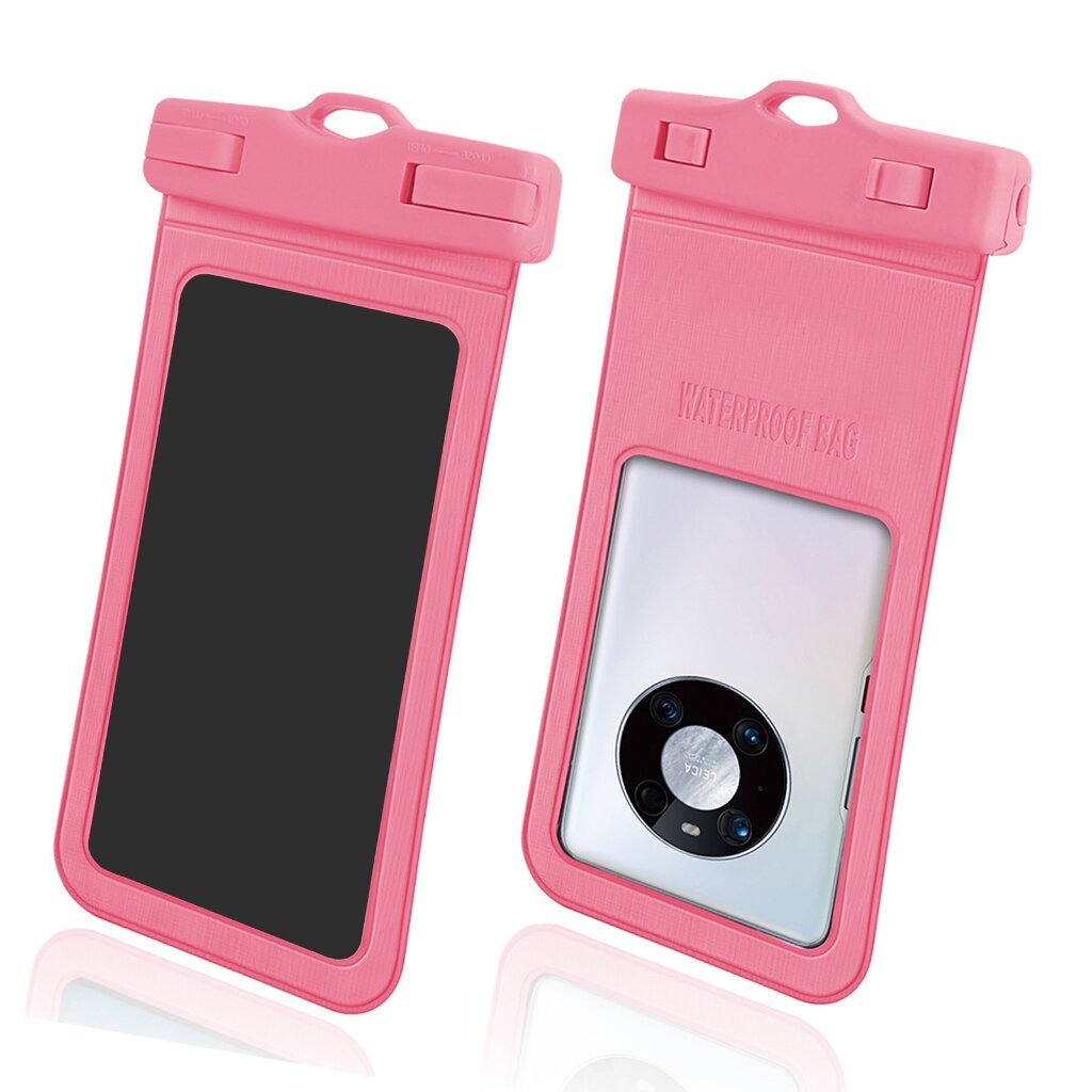 Водонепроницаемый чехол для мобильного телефона для дрифтинга, дайвинга, плавания-серо-голубой