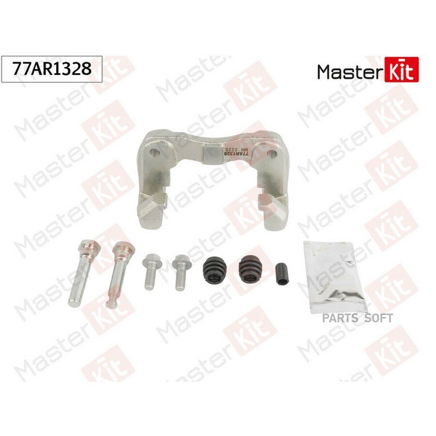 Скоба тормозного суппорта зад. лев от официального дистрибьютора, MASTERKIT, артикул 77AR1328