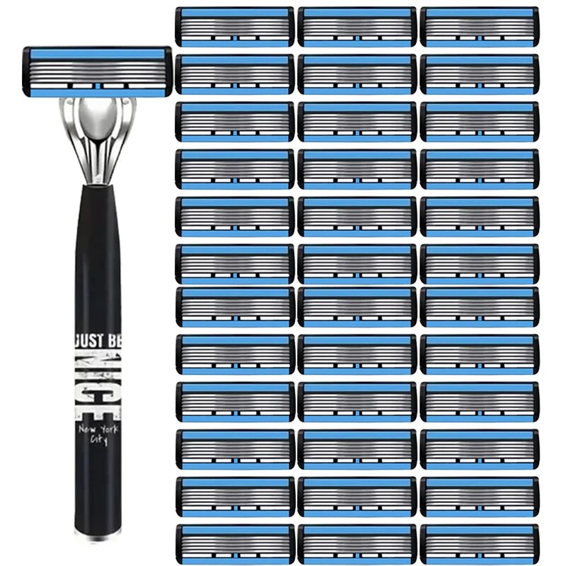 Лезвия для бритвы из нержавеющей стали 1 handle 36 blades