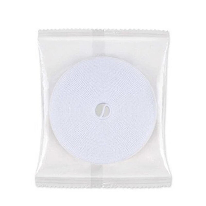 1-50 м Velcros Кабель-органайзер USB-связка Шнур Настольный компьютер Управление Лента White, 25m