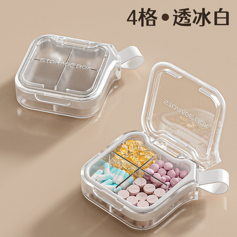 Портативная коробка для таблеток на семь дней в неделю, портативная коробка для хранения лекарств на семь дней в неделю, герметичная, большой емкости