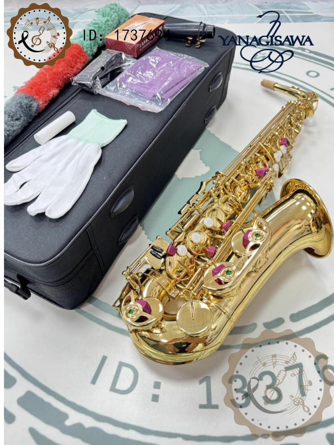 Саксофон альтовый в тонах Э / Высококачественный саксофон / YANAGISAWA / Произведенный в Китае