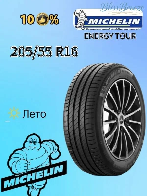MICHELIN ENERGY TOUR Шины летние 205/55 R16 91V