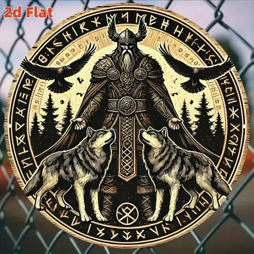 Плоская 2D Металл табличка, подвесные декоративные аксессуары