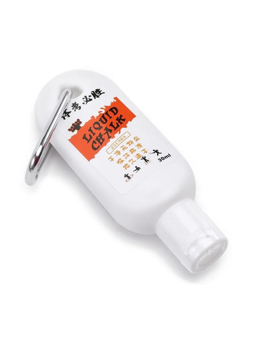 Жидкая магнезия для спортсменов с карабином