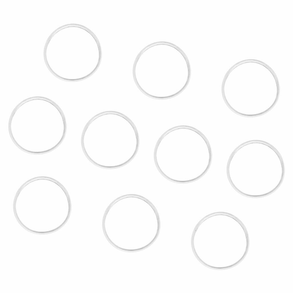 Кольца-уплотнители для крышек кружек, 10 шт, Белый