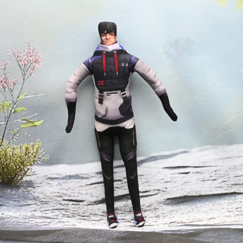 Горячая продажа SG абстрактная фигурка мыши Valorant Fearless Vanguard с подвижными руками и ногами, декоративная проволочная рамка