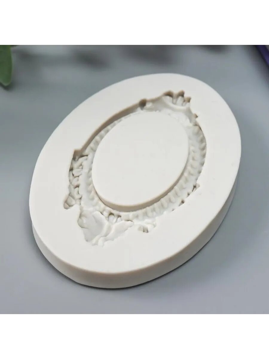 Греческая рамка из силикона 8,2х5,5 см