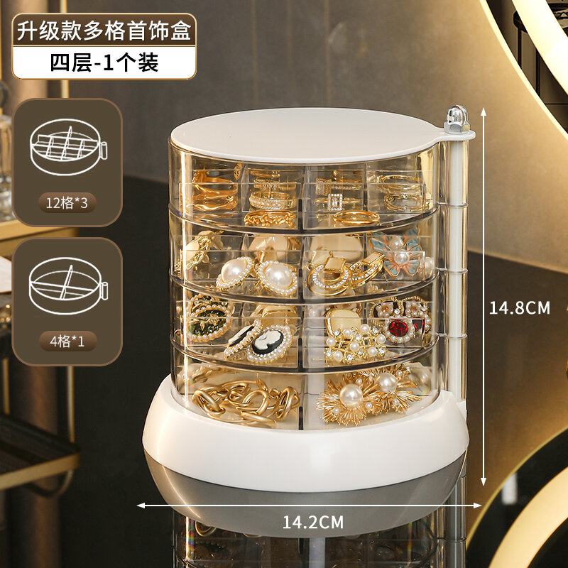 61K3 Детская коробка для хранения аксессуаров для волос, новые вращающиеся заколки, заколки для волос, коробка для украшений, резинки для волос, эластичные ленты