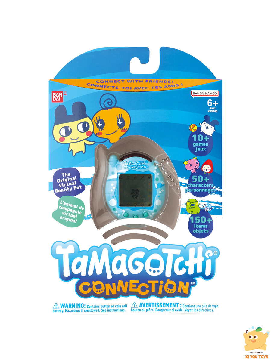 Bandai Tamagotchi Connection Bubble / Модная Электронная Интерактивная Игрушка, Состоящая Из 50 Персонажей И 10 Игровых Режимов.