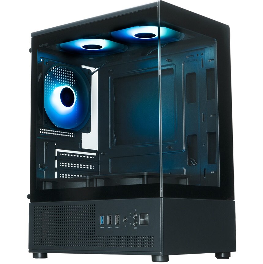 Компьютер Riwer Game FHD Optimal 3953617 (Intel Core i5-12600KF, 1Stplayer Cryo CY12L Bk, MSI Pro H610M-G WiFi D4, 32 Гб D4 3200 (2x16), 500 Гб M.2 NVMe Gm, GeForce RTX 5060 8 Гб, Windows 11 Pro, Xastra Q300 5ARGB Bk, G600W-12EC)