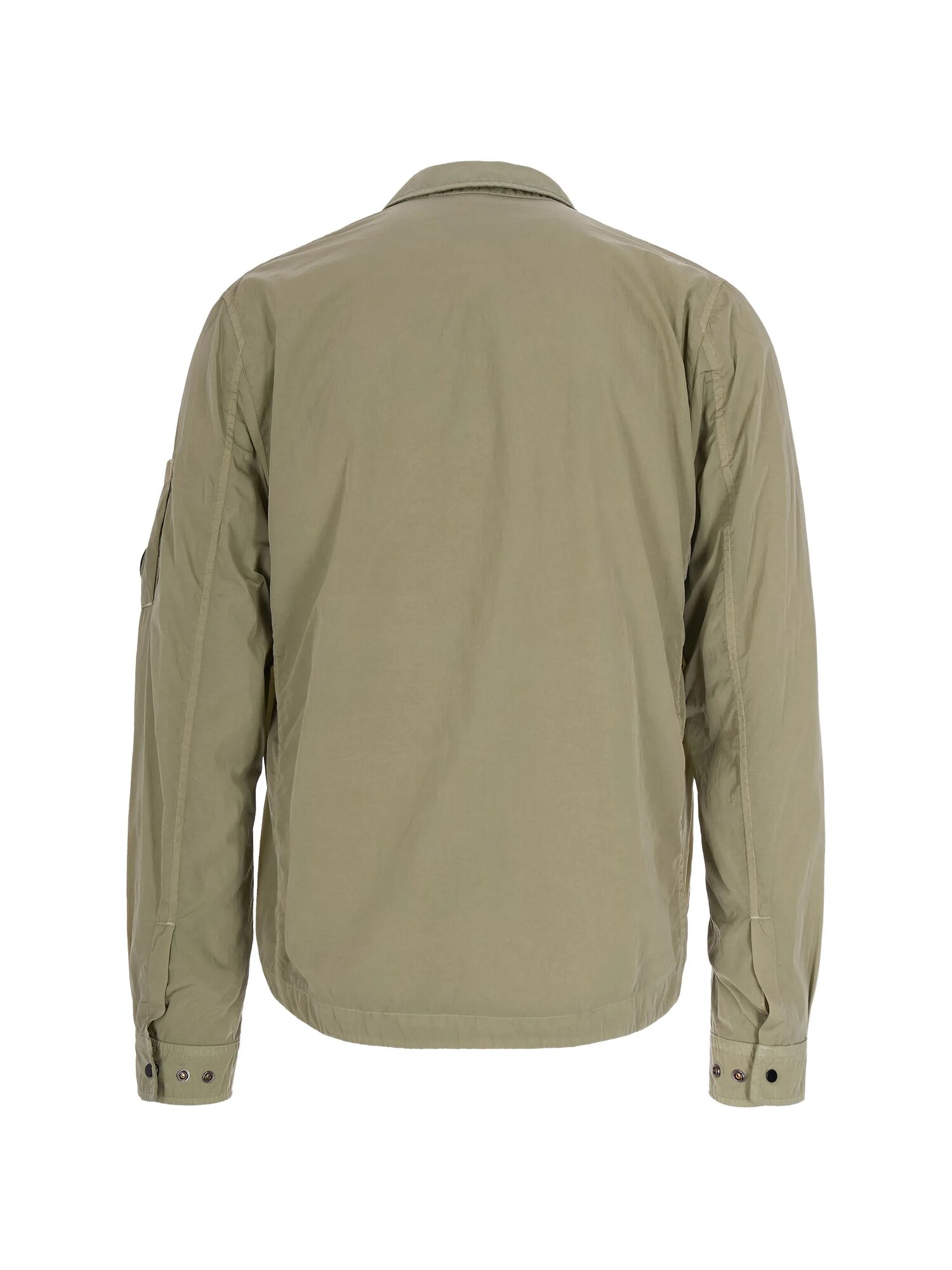 Куртка C.P. COMPANY Flap-pocket shirt jacket, размер M, green — фото 1