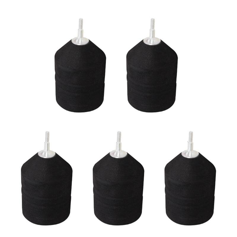 Губка мягкая для стрел, 5 шт, Черный