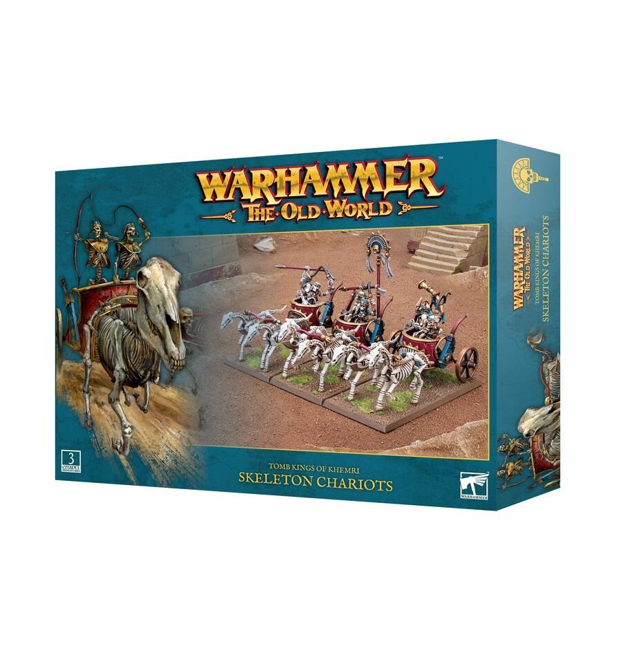 Набор фигурок для моделирования Warhammer the Old World - Tomb Kings of Khemri: Skeleton Horsemen