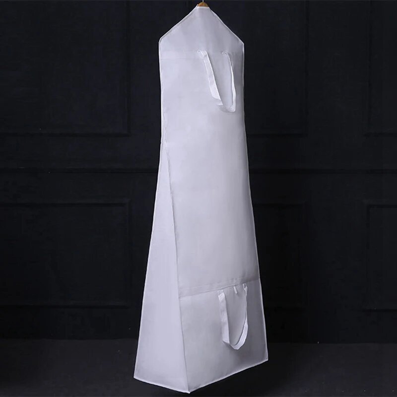 Пылезащитный чехол для одежды Белый, White---1 pcs