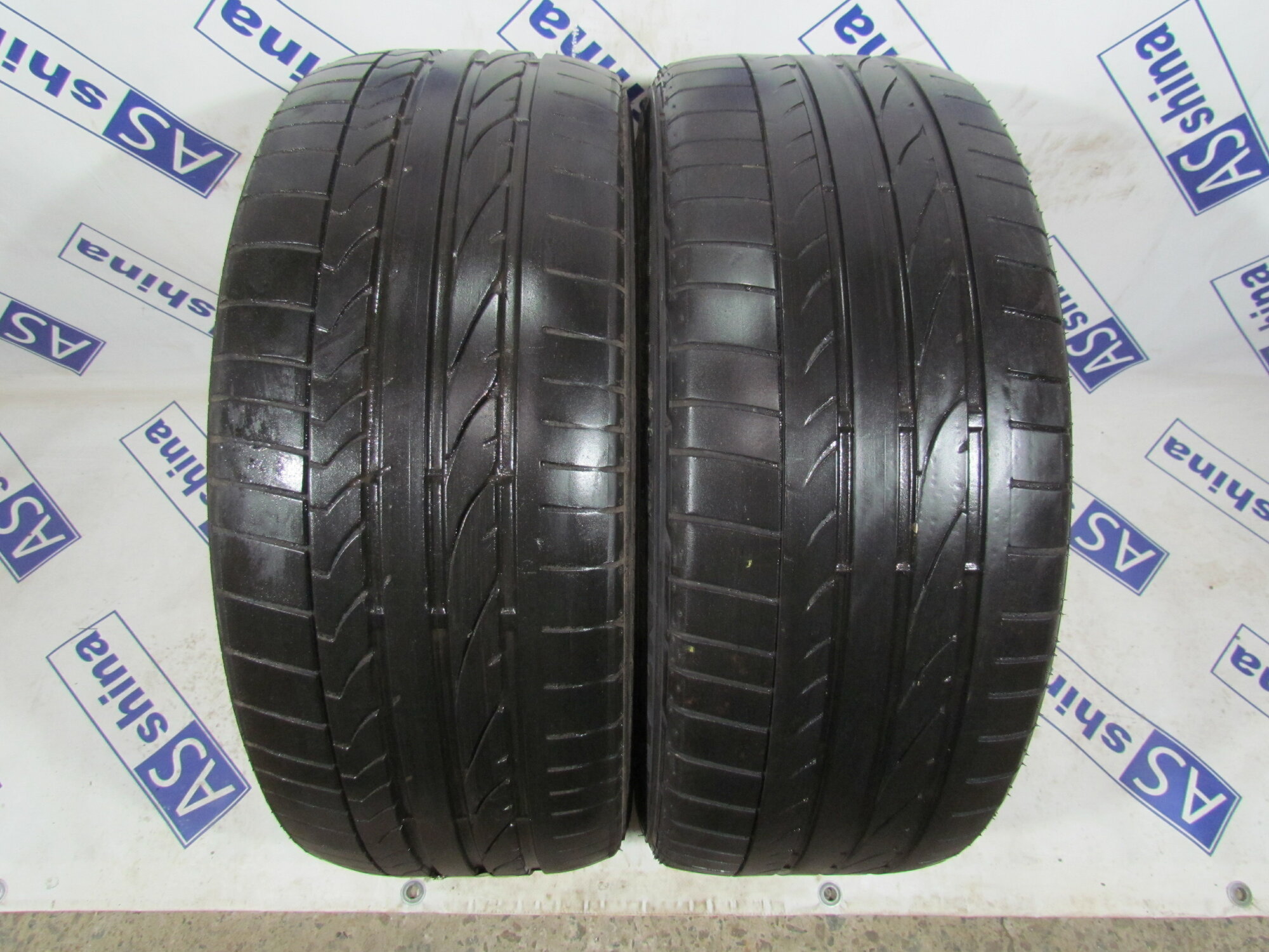 Комплект (2 шт) Bridgestone Potenza RE 050A 225 45 R17 RunFlat летние БУ шины 10-20% износ , артикул 02325