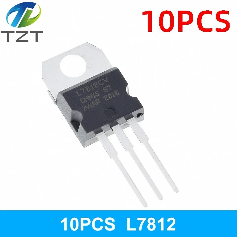 10PCS L7812CV стабилизатор напряжения