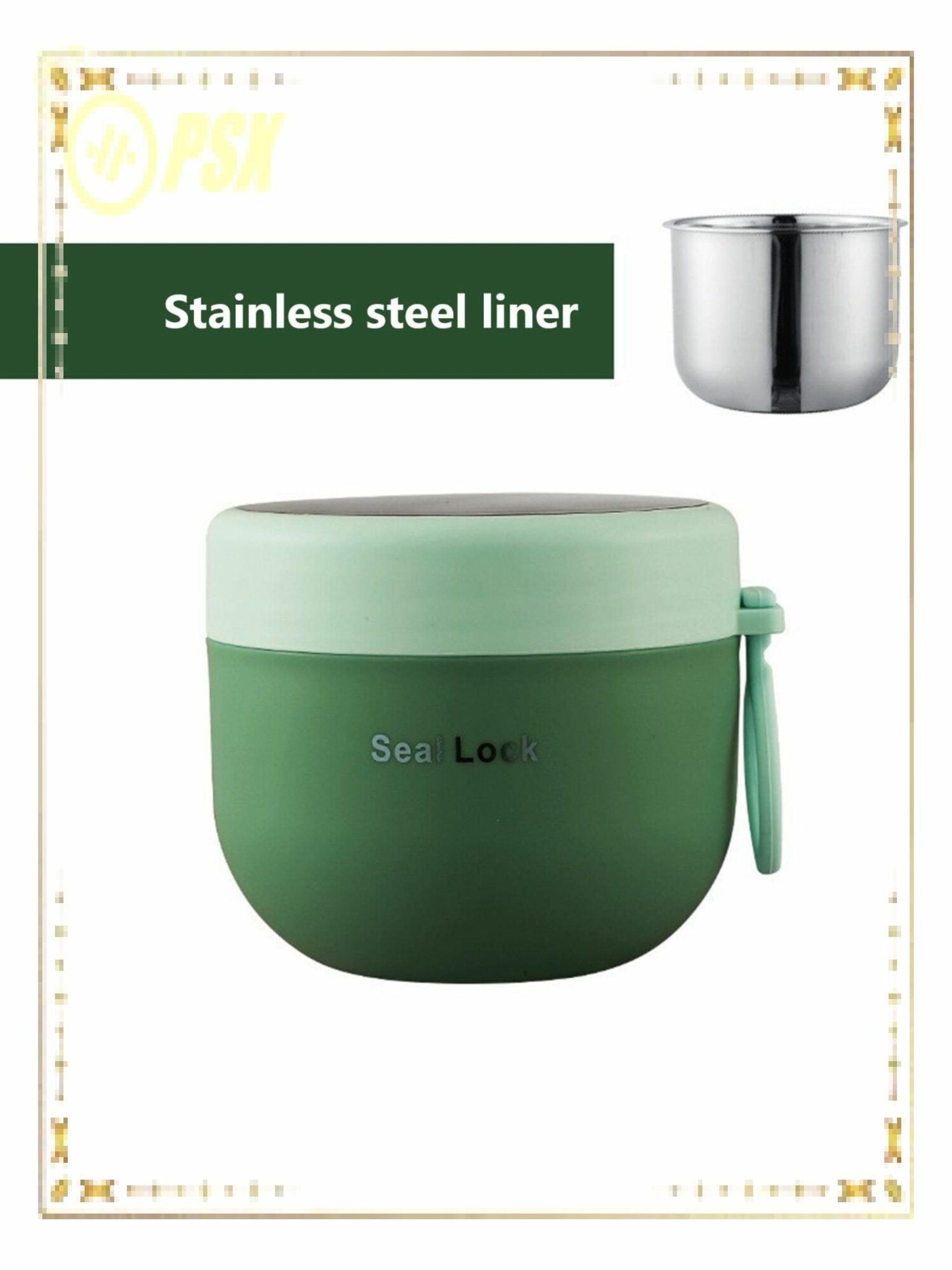 Эксклюзивная термокружка 600 мл из нержавеющей стали